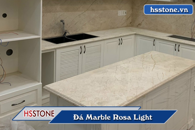 [TÌM HIỂU] Đá Marble Rosa Light ⎸HSStone